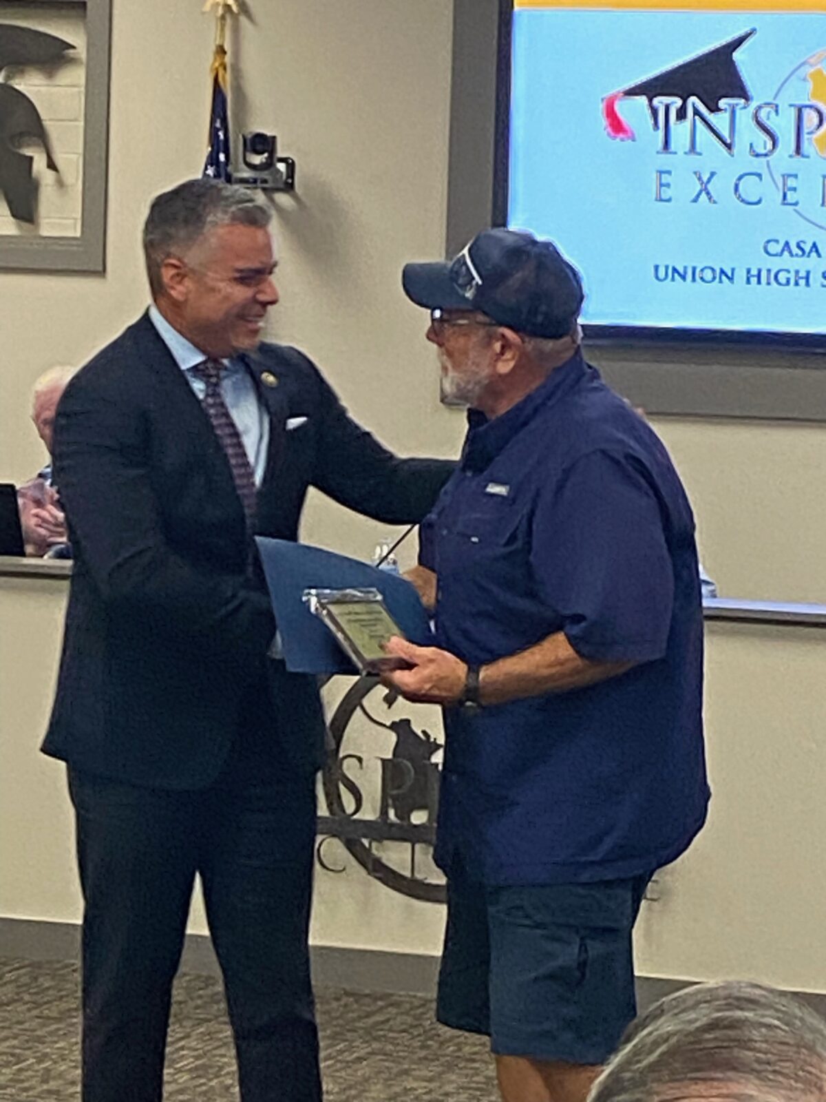 Durham School Services Bus Driver, David Leak, Awarded the American ...